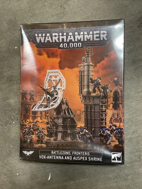 NEW WORKSHOP WARHAMMER 40K Battlezone Fronteris Vox-Antenna & Auspex ...