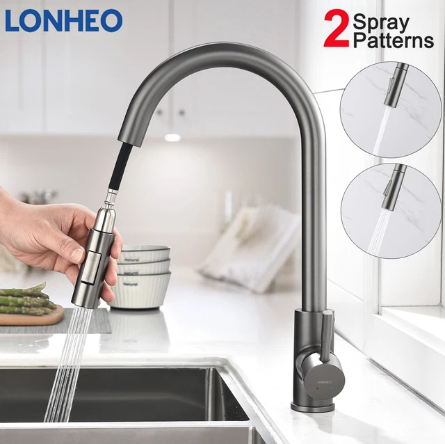 360° AUSZIEHBAR KÜCHENARMATUR Wasserhahn Küche Spültischarmatur Mischbatterie DE EUR 45,99 ...