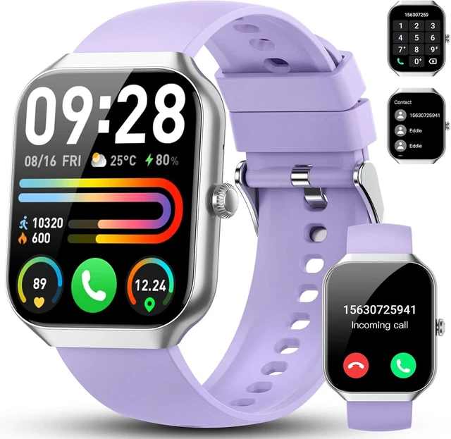 MOTAST P99 UNISEX Smartwatch for iOS Android, 115+ Sport modes Fitness ...