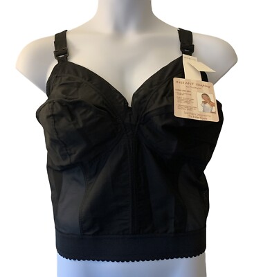 VTG 44C PLUSFORM Instant Shaping Full Figure Long Line Black Slimming ...