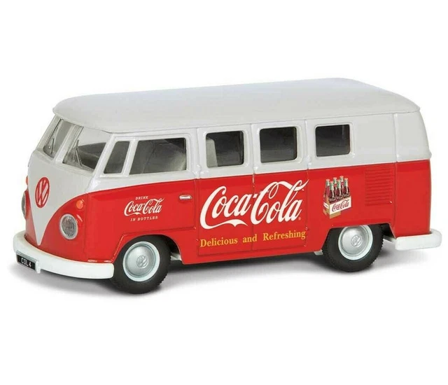 CORGI DIECAST MODEL Camper Van Early 1960s Coca Cola 1:43 Volkswagen ...