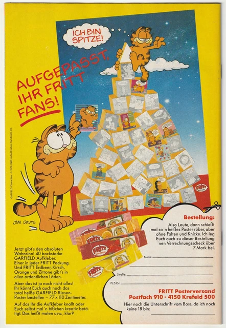 CONNY #391 Bea und die "heiße Ware" + Poster, Bastei 1987 COMICHEFT TOP ...