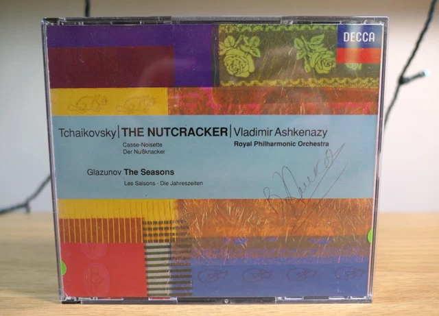 VLADIMIR ASHKENAZY *SIGNED* Tchaikovsky The Nutcracker Decca 2CD £40.00 - PicClick UK