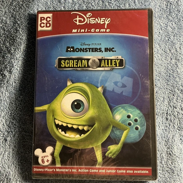 DISNEY PIXAR MONSTERS- Inc. Scream Alley Pc Cd Rom Games - Dvd New $20. ...