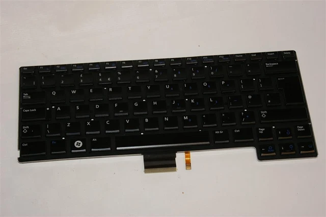 DELL LATITUDE Z600 ORIGINAL Clavier Keyboard UK Layout 0K066N #2821 EUR ...