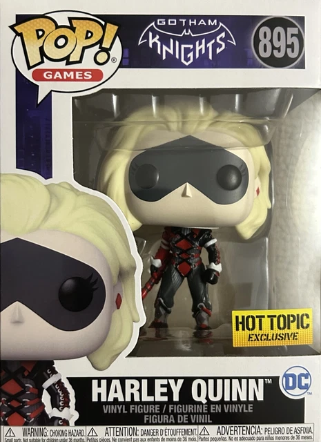 FUNKO POP! GAMES Gotham Knights: #895 Harley Quinn Hot Topic Exclusive ...