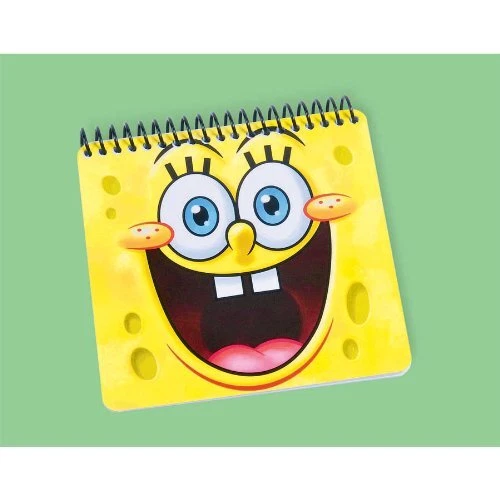 SPONGEBOB SQUAREPANTS CARTOON Nick Jr Birthday Party Favor Notebook ...