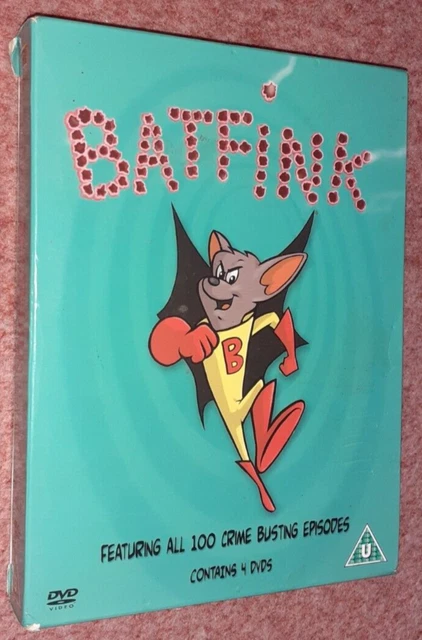 BATFINK THE COMPLETE Collection, Rare 4 Dvd Boxset, All 100 Episodes £ ...