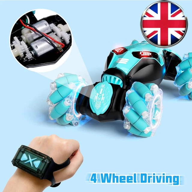 4WD RC STUNT Car 360° Hand Gesture Sensing Off-Road Car Gift Remote ...