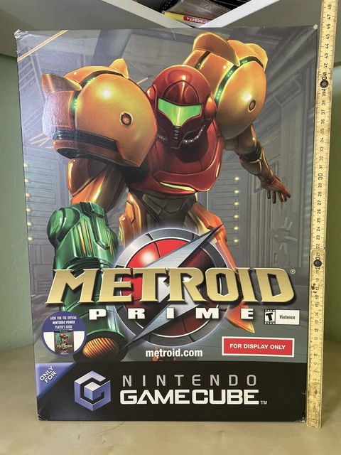 METROID PRIME NINTENDO Gamecube Original Store Display Standee EUR 680 ...