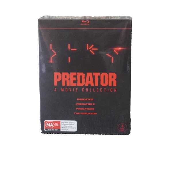 PREDATOR 4 MOVIE Collection 4K Ultra HD DVD New Sealed Free Postage $79 ...