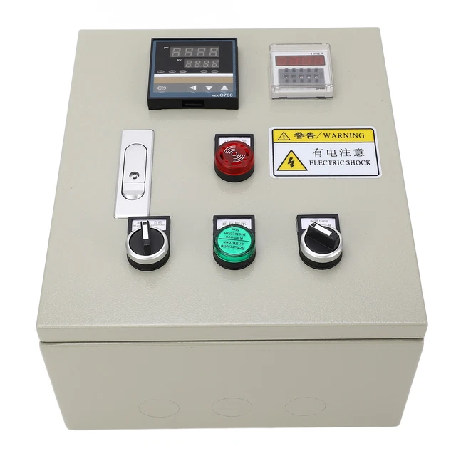 PID TEMPERATURE CONTROLLER Thermostat Box 3 Phase 15KW Digital Smart ...