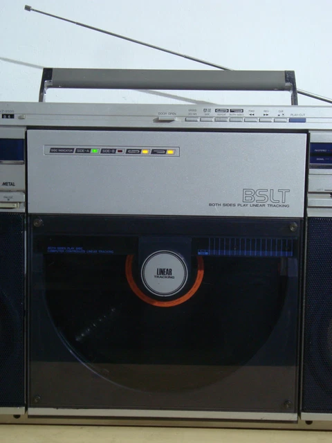 SHARP VZ 2500H Boombox Tangentialplattenspieler Vintage 80 er $1,304.02 ...