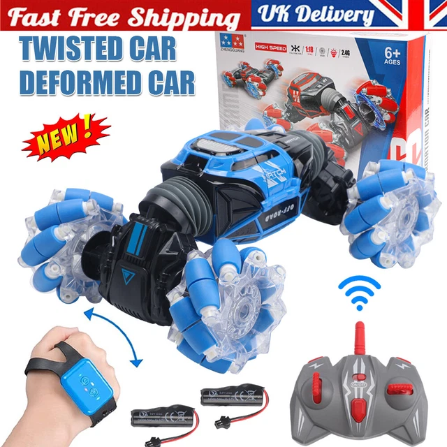 360° 4WD STUNT Car RC Hand Gesture Sensing Off-Road Remote Control Off ...