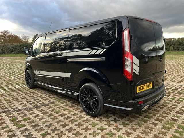 FORD TRANSIT CUSTOM Limited 2018 LWB BLACK EDITION 2.0 Diesel Manual ...
