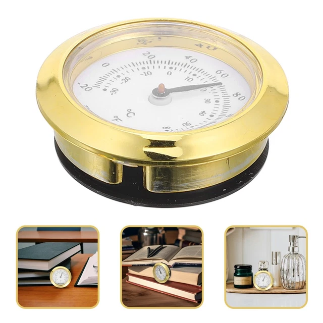 37MM INDOOR OUTDOOR Decorative Thermometer Small Temperature Gauge for ...