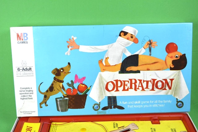 VINTAGE OPERATION BY MB GAMES 1976 Working COMPLETE FULLY TESTED £15.00 ...