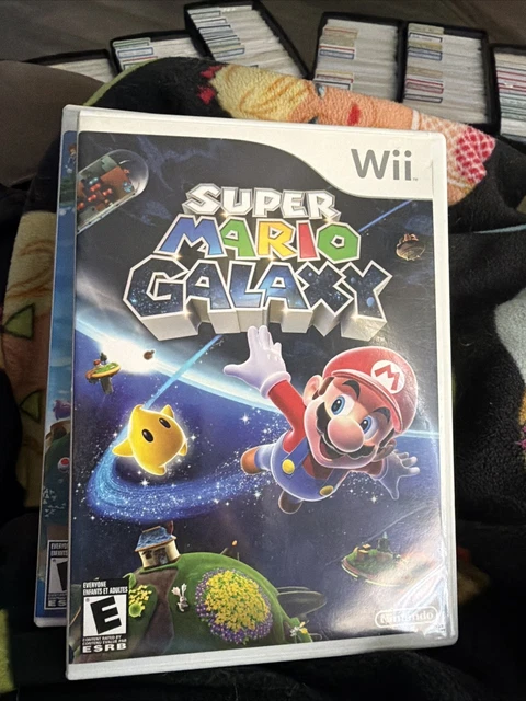 Super Mario Galaxy Nintendo Wii Complete Cib With Manual Inserts £2086