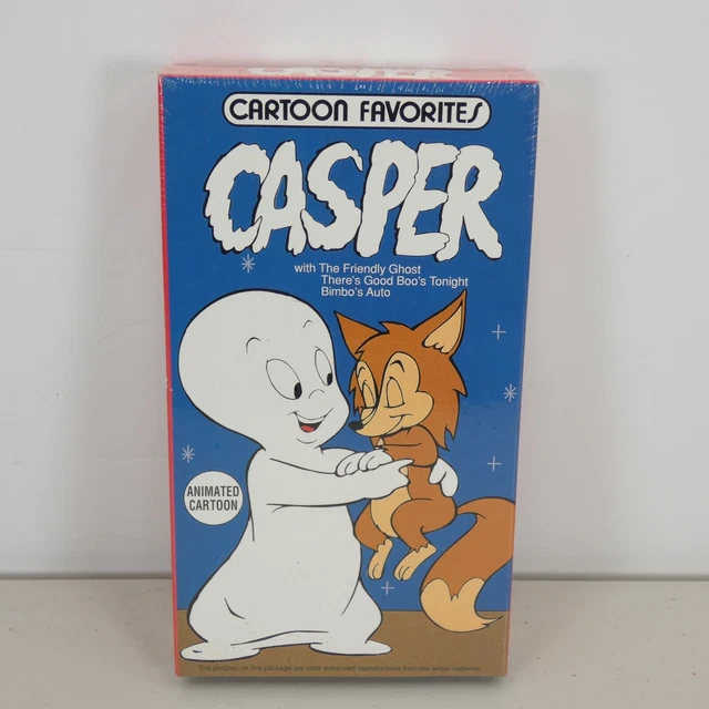 CARTOON FAVORITES: CASPER, The Friendly Ghost Cartoon( VHS, 1995)PRE ...