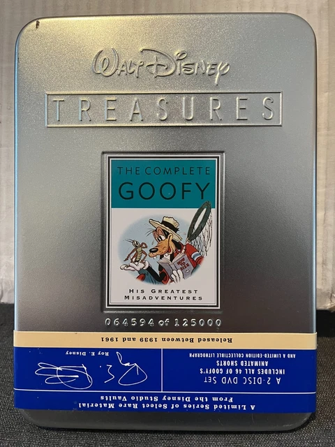 THE COMPLETE GOOFY DVD - Walt Disney Animated Series - Micky Mouse ...