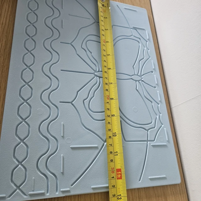 EMBOSS TO IMPRESS Double Sided Board Butterfly Fan Card Making Paper ...