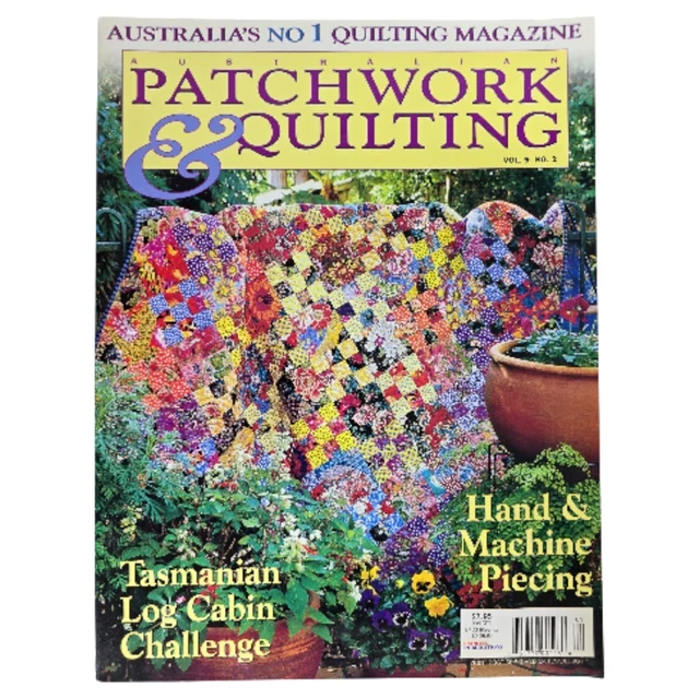 PATCHWORK AND QUILTING Australia Magazine Quilt Patterns Crafts Sew Dec ...