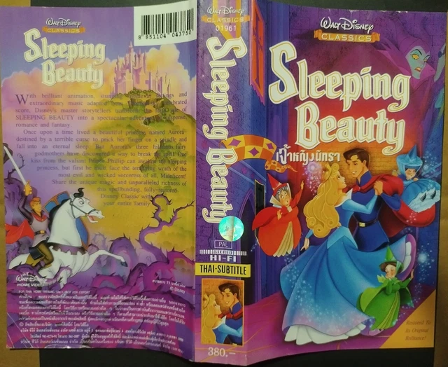 SLEEPING BEAUTY DISNEY Vhs Tape(Thai Subtitles/English Language Version ...