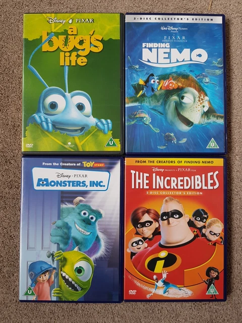 DISNEY PRESENTS THE Ultimate PIXAR Collection DVD 4 Film 6 Disc Set in ...