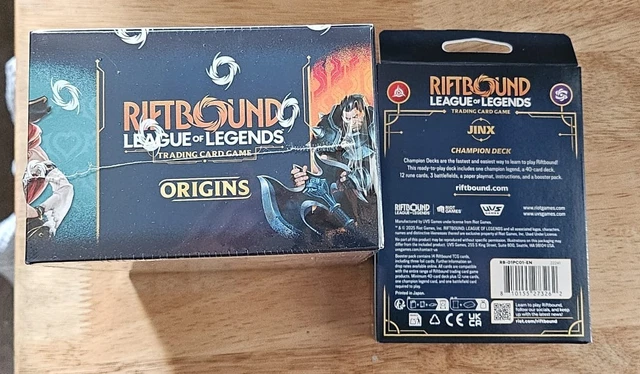 LEAGUE OF LEGENDS - Riftbound - Booster Box & Jinx Deck & Proving ...