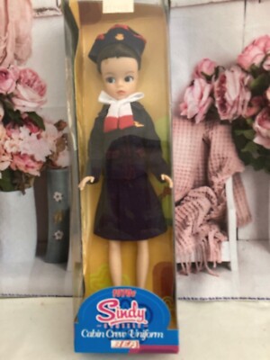 RARE SINDY CLASSIC 1970’s Cabin Crew BEA Uniform - Mint In Sealed Box ...
