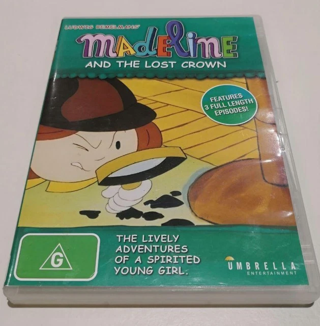 MADELINE MADELINE AND The Lost Crown DVD Region 4 PAL | Kids TV Show £4 ...