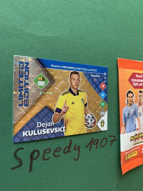 PANINI ROAD TO Fifa World Cup Qatar 2022 Limited Edition Kulusevski Adrenalyn EUR 7,99 - PicClick DE