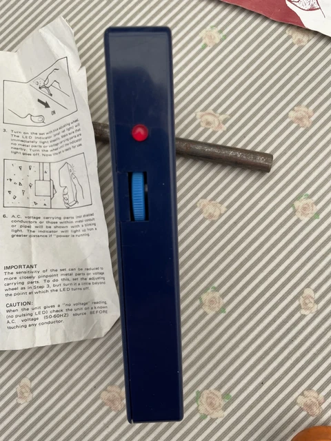 THE DETECTOR VOLTAGE and Metal Detector Includes Information Leaflet £4 ...