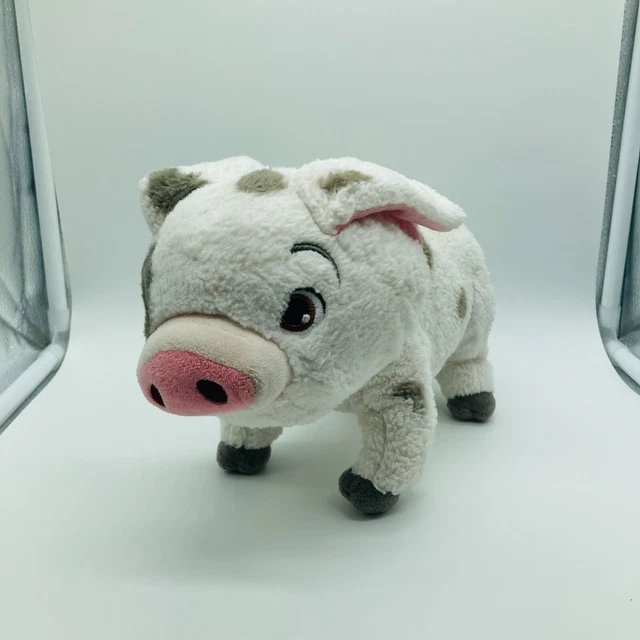 DISNEY STORE MOANA Pua Plush Pig Stuffed Animal Toy Standing 10" £6.60 ...