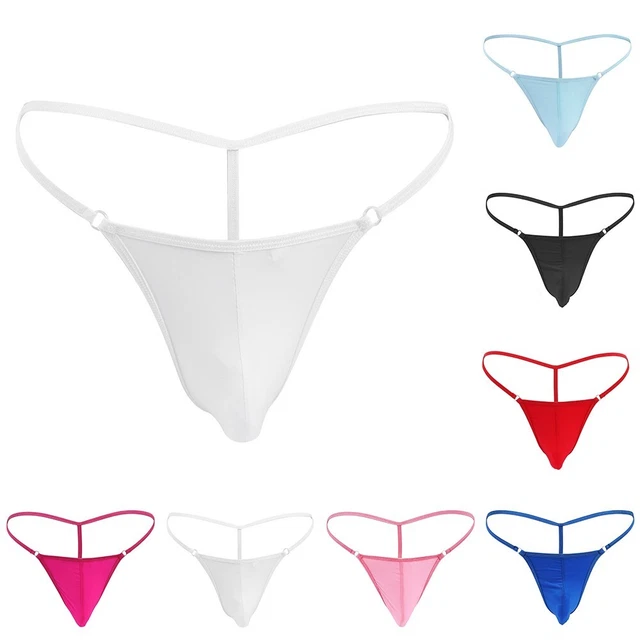 HERREN WEICH UND Bequem Mesh G String Bikini Slip in Low Waist Tanga ...