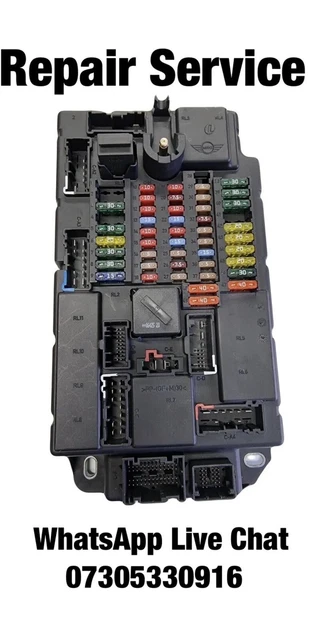 MINI COOPER R56 Fuel Pump Relay Fault Fuse Board Repair 2007-2017 Jbe ...