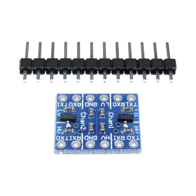 TWO CHANNEL IIC I2C Logic Level Converter Bi-Directional Module 5V to 3 ...