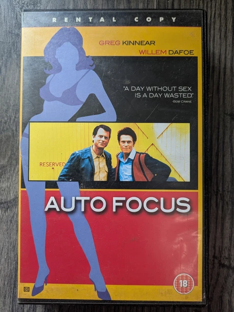 AUTO FOCUS VHS Video Tape PAL - Greg Kinnear + Willem Dafoe £5.92 ...