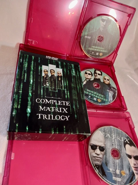 THE COMPLETE MATRIX Trilogy 3 DVD (HD-DVD, set di 3 dischi) EUR 21,96 ...