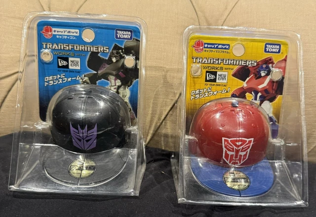 TRANSFORMERS CAPBOTS AUTOBOT & Decepticon Figurines Takara Tomy Japan ...