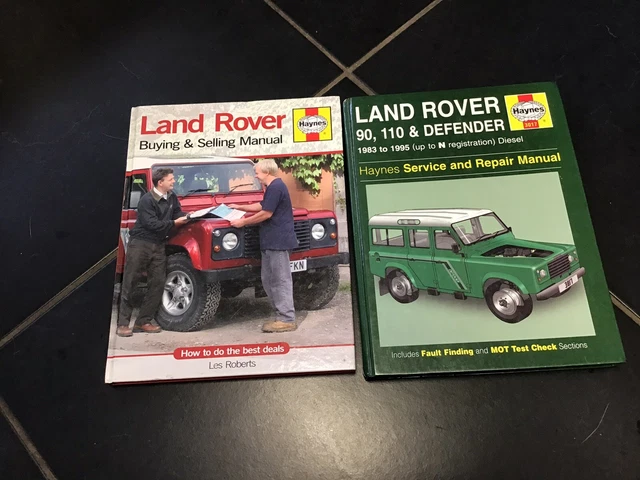 LAND ROVER 90/110 and Defender manual + Land Rover Buying & Selling ...