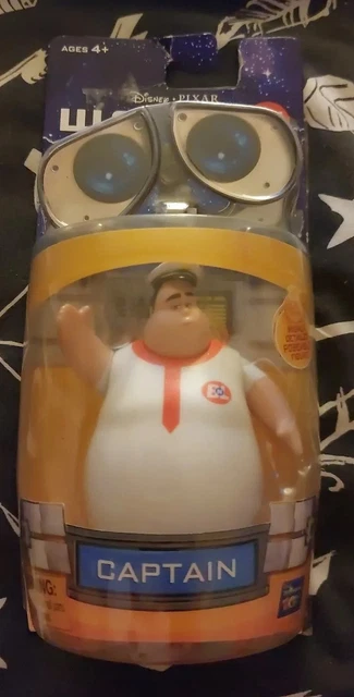 DISNEY PIXAR WALL-E Wall E Movie Axiom Ship Captain Man EUR 22,51 ...