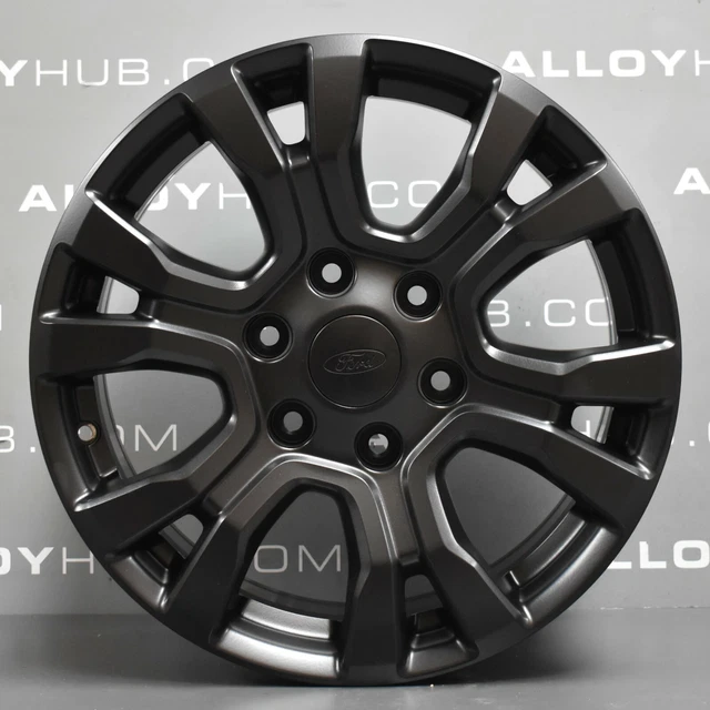 GENUINE FORD RANGER Wildtrak 2012-2022 18" Satin Black Edition Alloy ...