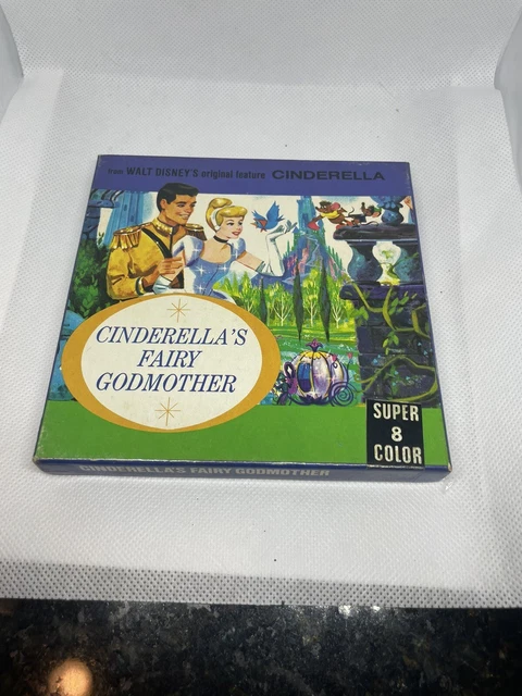 Walt Disney 8mm Home Movie Cinderellas Fairy Godmother £16 38