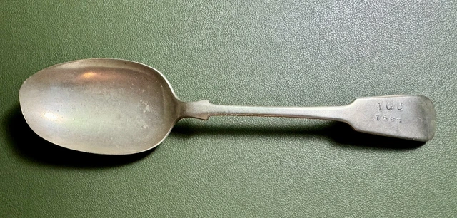 WW1 MACHINE GUN Corps Silver Spoon Inscribed With Serviceman’s Details ...