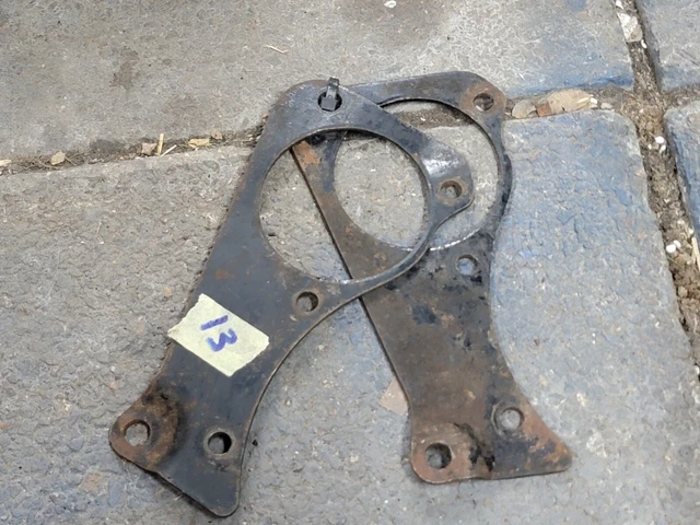 TRIUMPH PRE UNIT 500/650 Front Engine Plates (Lot 13) £21.25 - PicClick UK