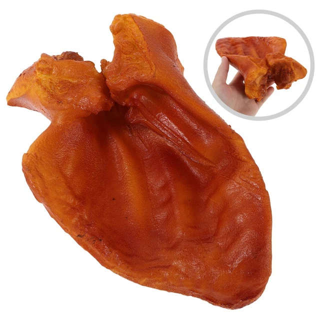 SIMULATED PIG EAR Toys Fake Realistic Food Artificial Decoration $36.18 ...