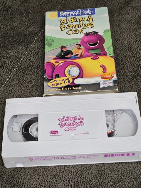 VINTAGE BARNEY AND Friends VHS Collection Riding in Barney's Car 1995 £ ...