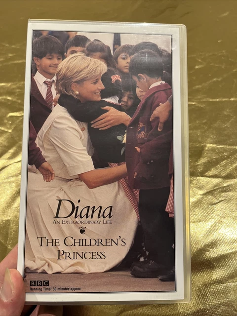 BBC PRINCESS DIANA VHS video The Children’s Princess 1997 Beautiful ...