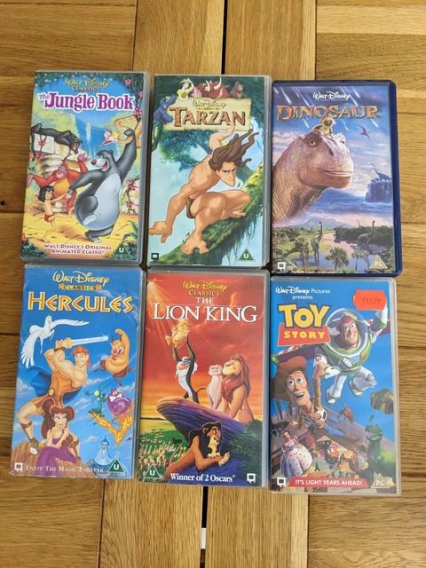 VHS DISNEY TAPES Bundle £8.00 - PicClick UK